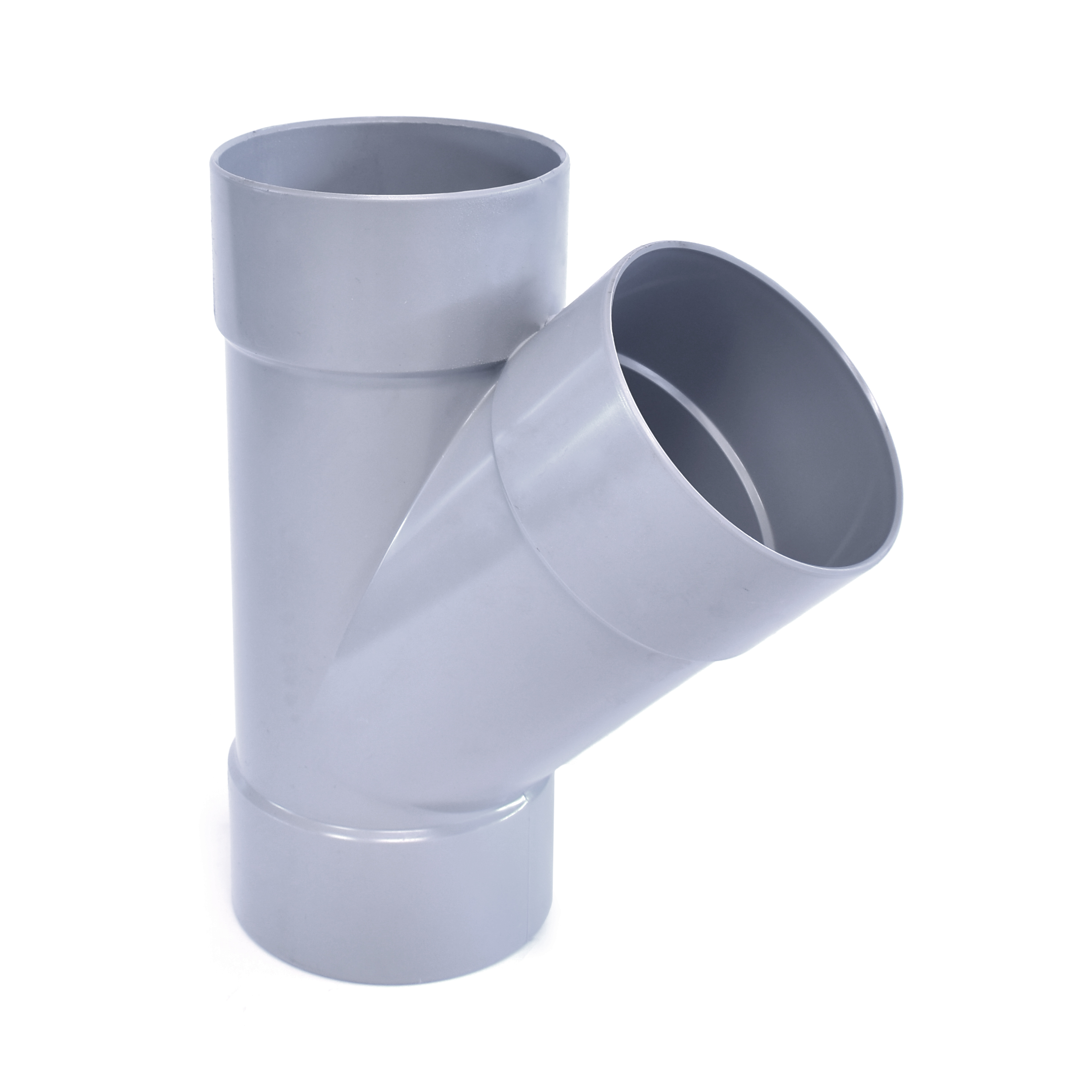 T-Stuk PVC 45GR, 125 x 110 mm, MMM, GR - PVC Lijm Hulpstukken - Engeldo